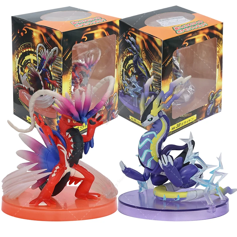 12cm-Pokemon-Figure-Koraidon-Miraidon-Scarlet-and-Violet-Collection ...