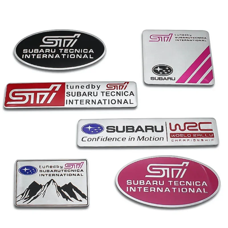 Aluminum-Car-Body-Emblem-Sticker-Tail-Trunk-Badge-Decal-for-Subaru ...