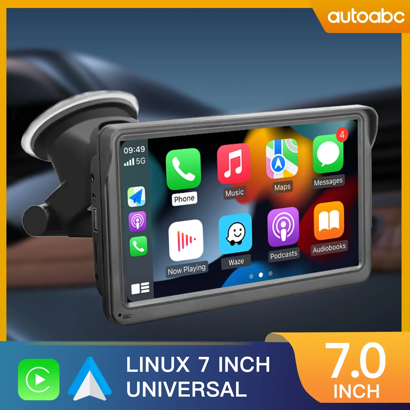 Universal-7-Inch-Car-Radio-Multimedia-Video-Player-Wireless-Carplay-and ...