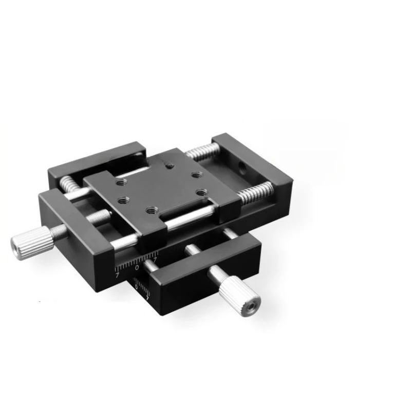 Manual sliding table X-axis cross table 20/25/40/60 Stroke 10/15mm ...