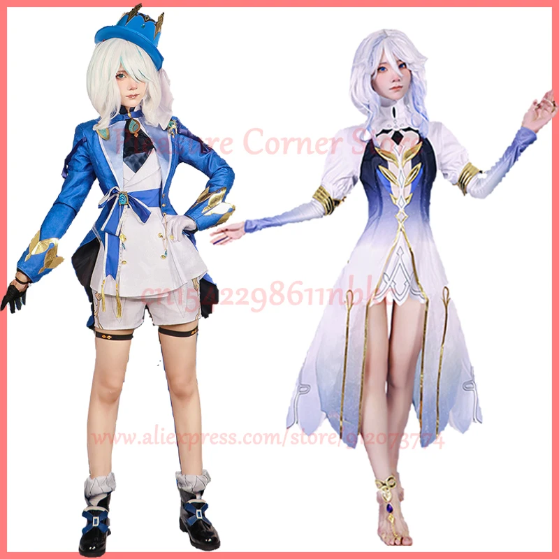 Furina-Focalors-Hydro-Archon-Cosplay-Costume-Wig-Shoes-Genshin-Impact ...