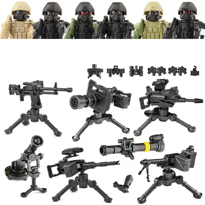 Lego Tank Moc Military-Army Car Vehicle Building Toy Bricks Gifts For ...