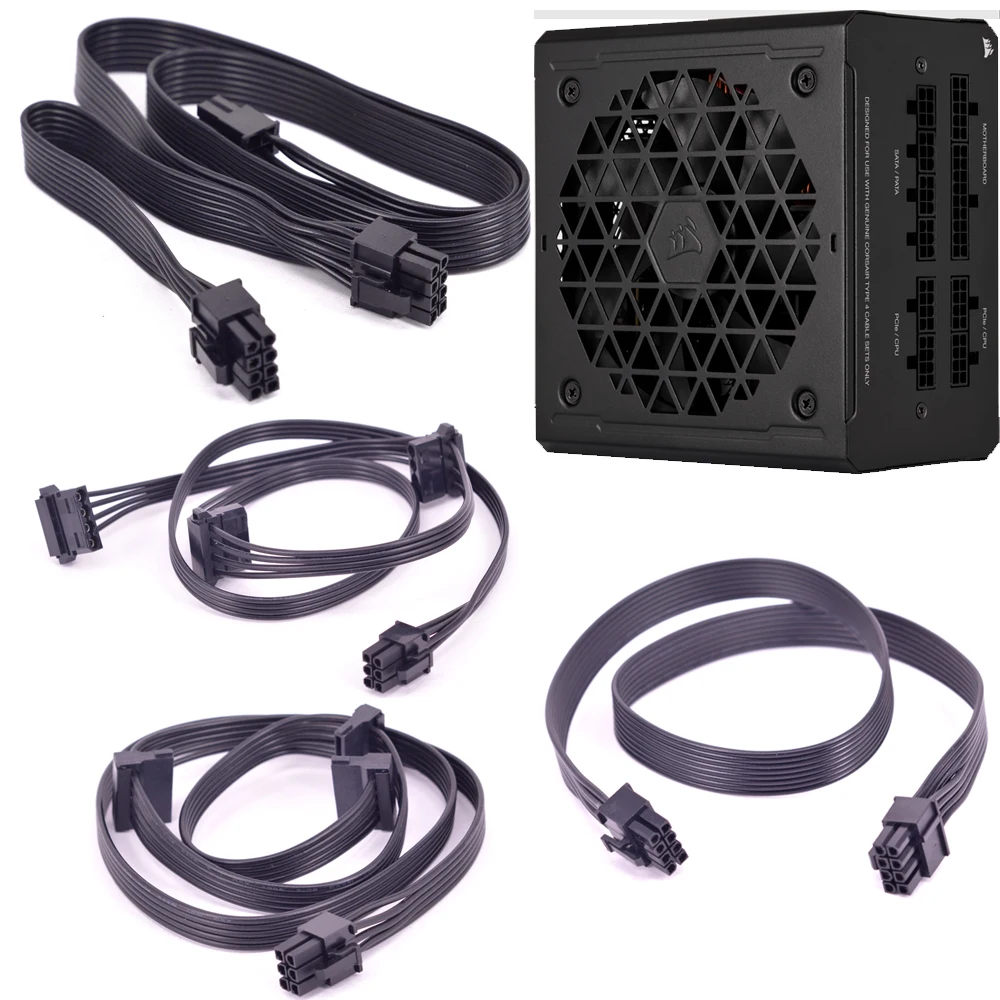 Para CORSAIR TX-M Series TX850M TX750M TX650M PCIe 6Pin 1 a 3 IDE SATA ...