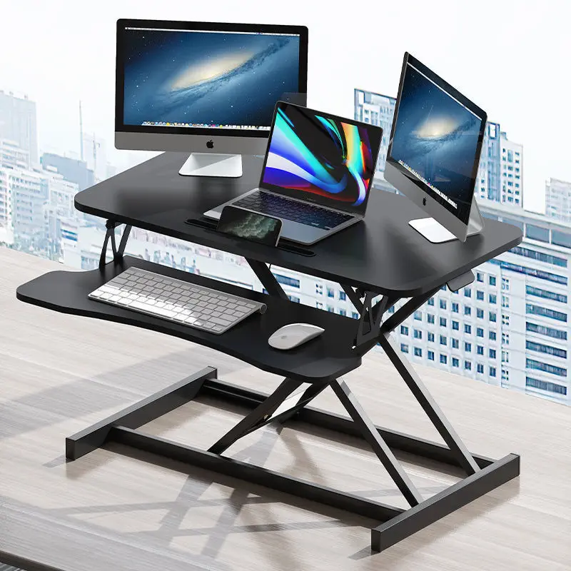 Vertical-worktable-adjustable-height-for-office-desk-increased-desktop ...