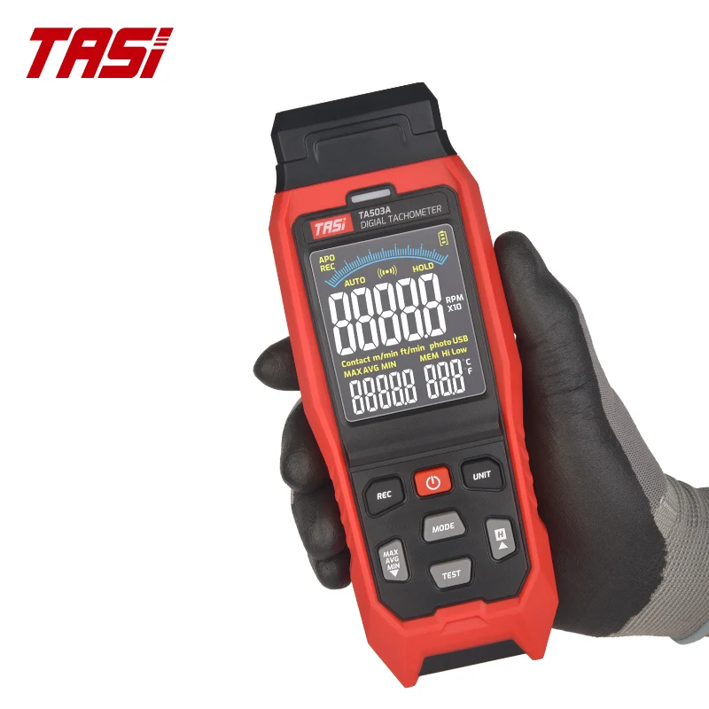 TASI-TA503A-TA503B-TA503C-Digital-Tachometer-RPM-Display-Non-Contact-Digital-Laser-Tachometer ...