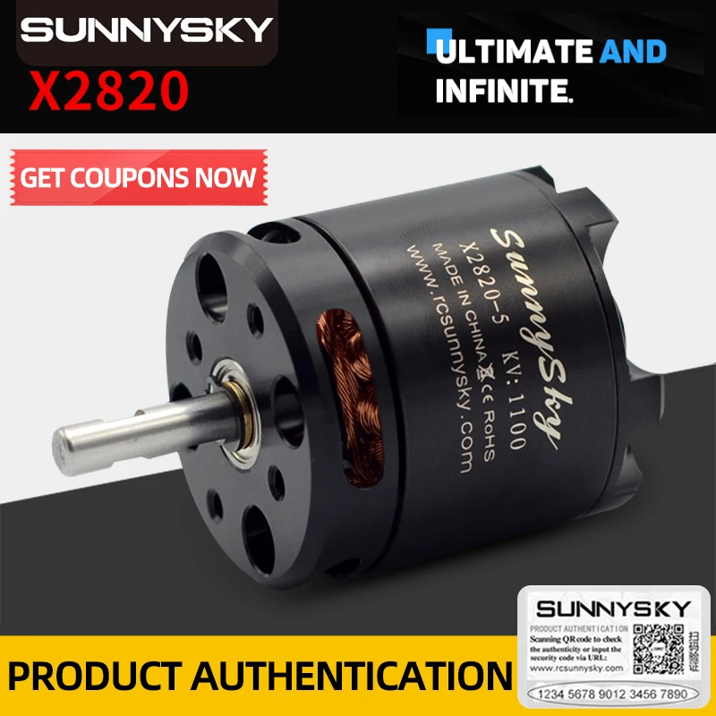 Sunnysky-X2820-800KV-920KV-1100KV-Brushless-Motor-Multi-Rotor ...