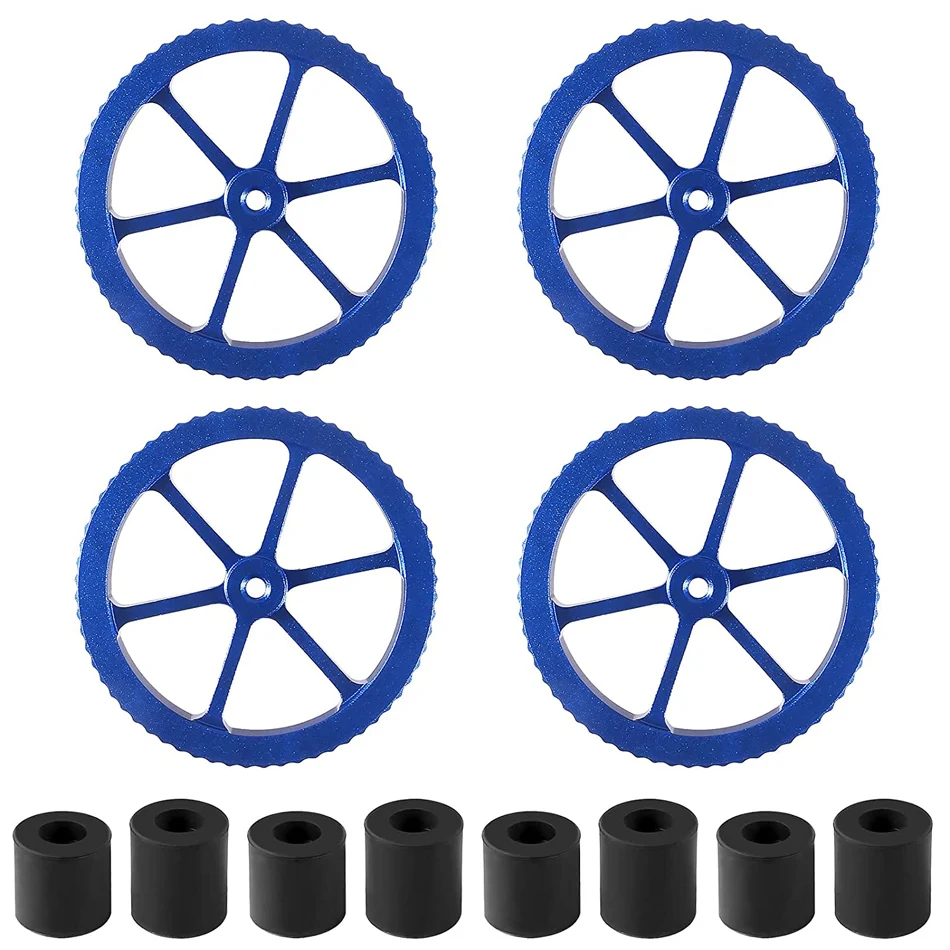 4Pcs Aluminum Hand Twist Leveling Nut + 8pcs Heatbed Silicone Leveling ...