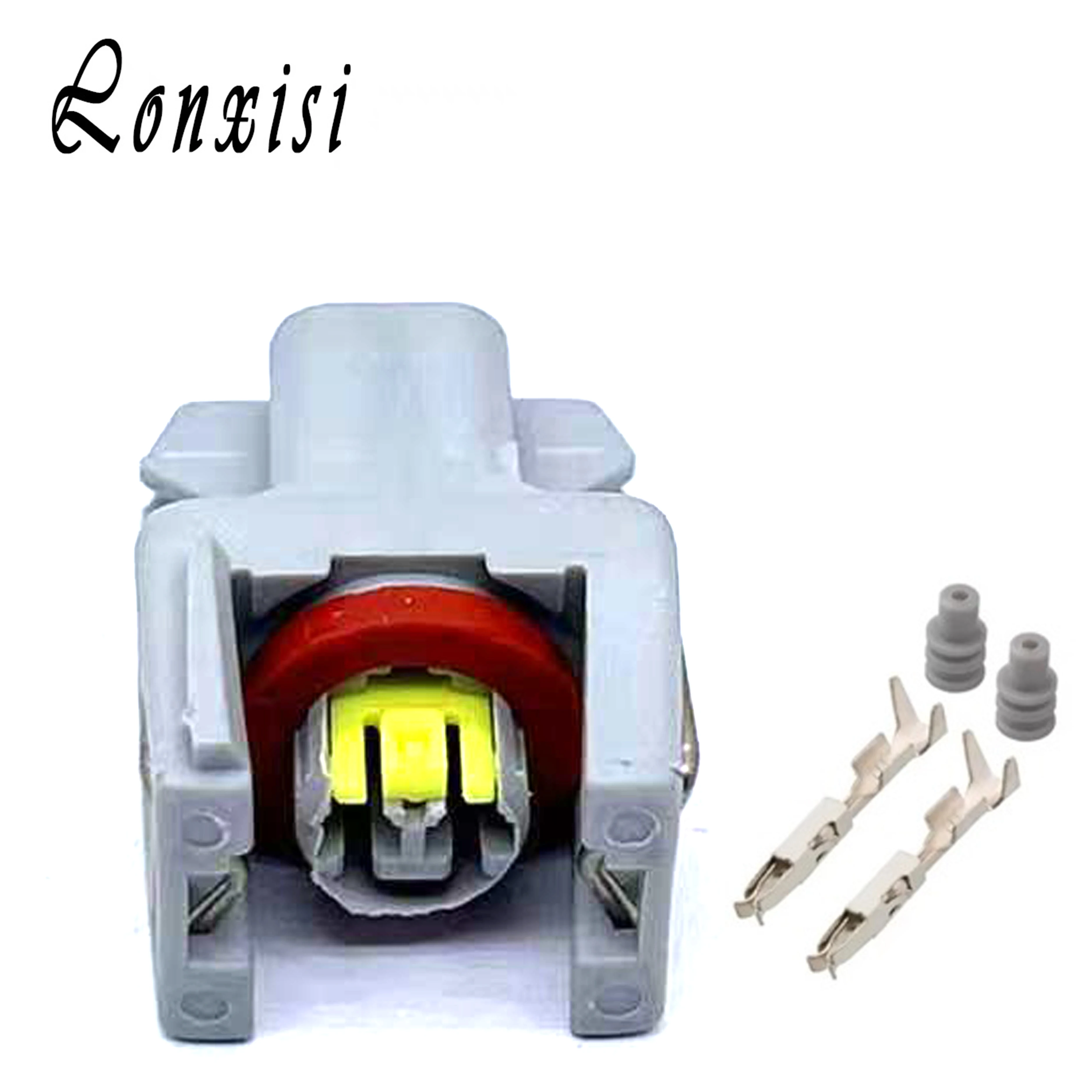1/5/10/20/50 Sets 2 Pin 1743486-3 Waterproof Automotive Connector Fuel ...