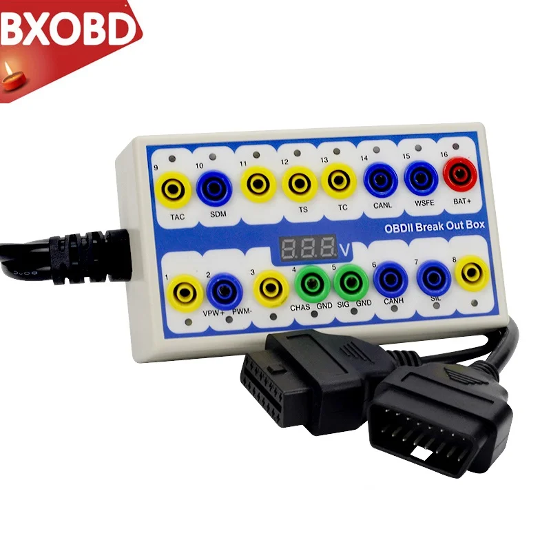 Obdii Protocol Detector & Break Out Box Auto Can Test Box Breakout Box ...