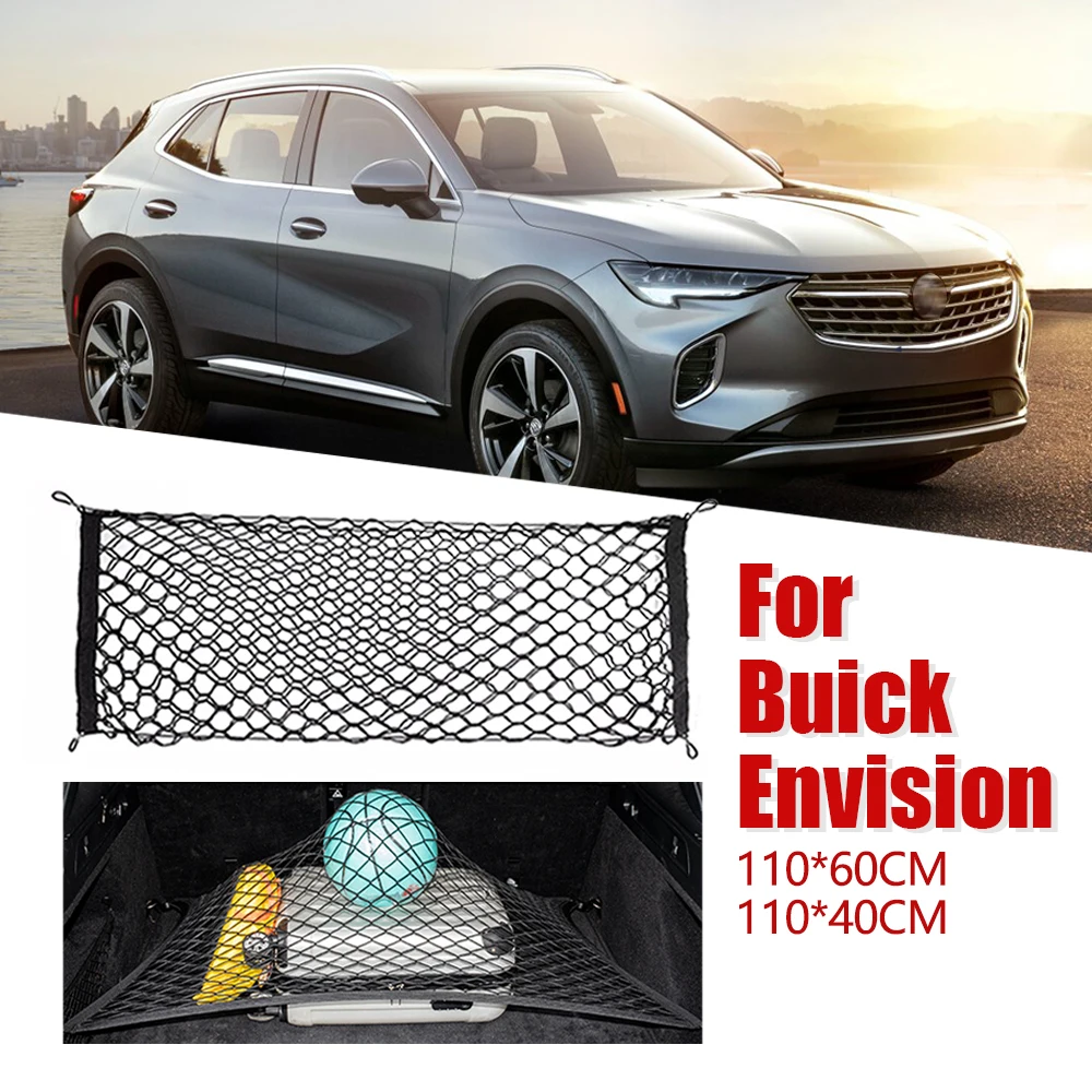 For Buick Envision 2016-2025Trunk Storage Mesh Pocket Cargo Organizer ...