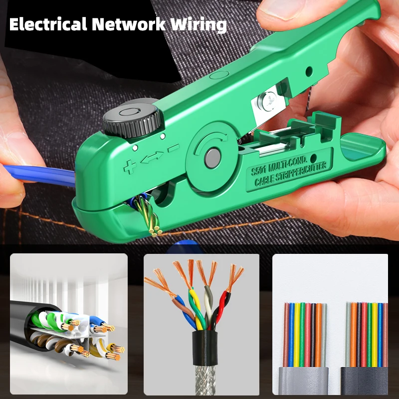LAOA Professional Wire Stripper Tool Cable Wire Stripper Cutter Plier ...