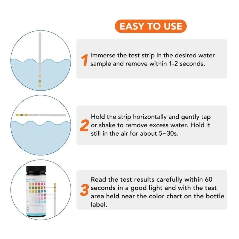 16 In 1 Drinking Water Test Kits Strip For Checking Water Quality Test ...