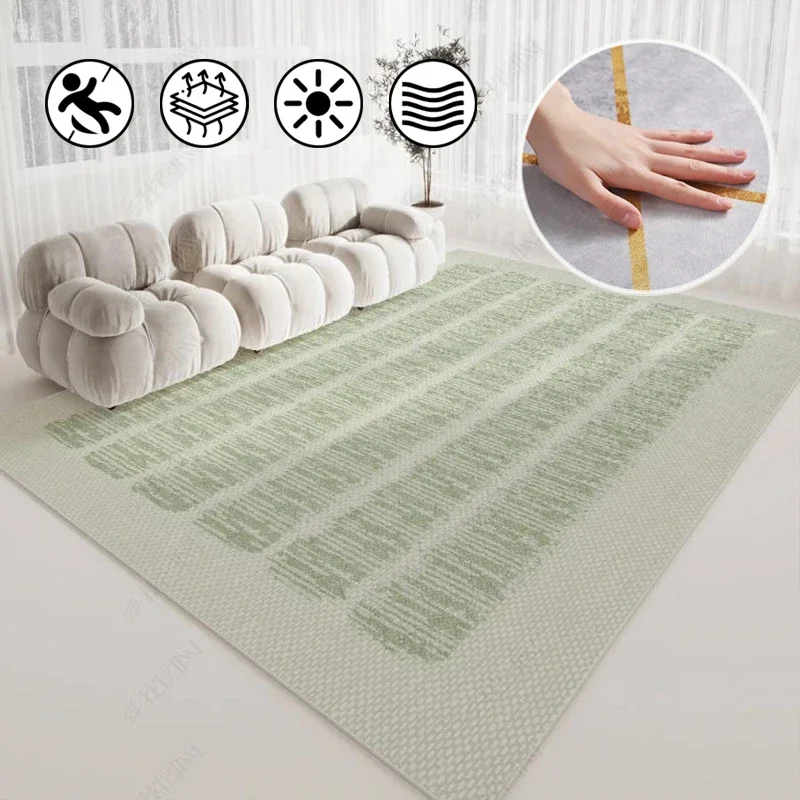 Japanese-and-Korean-style-modern-style-rugs-green-fashion-geometric ...