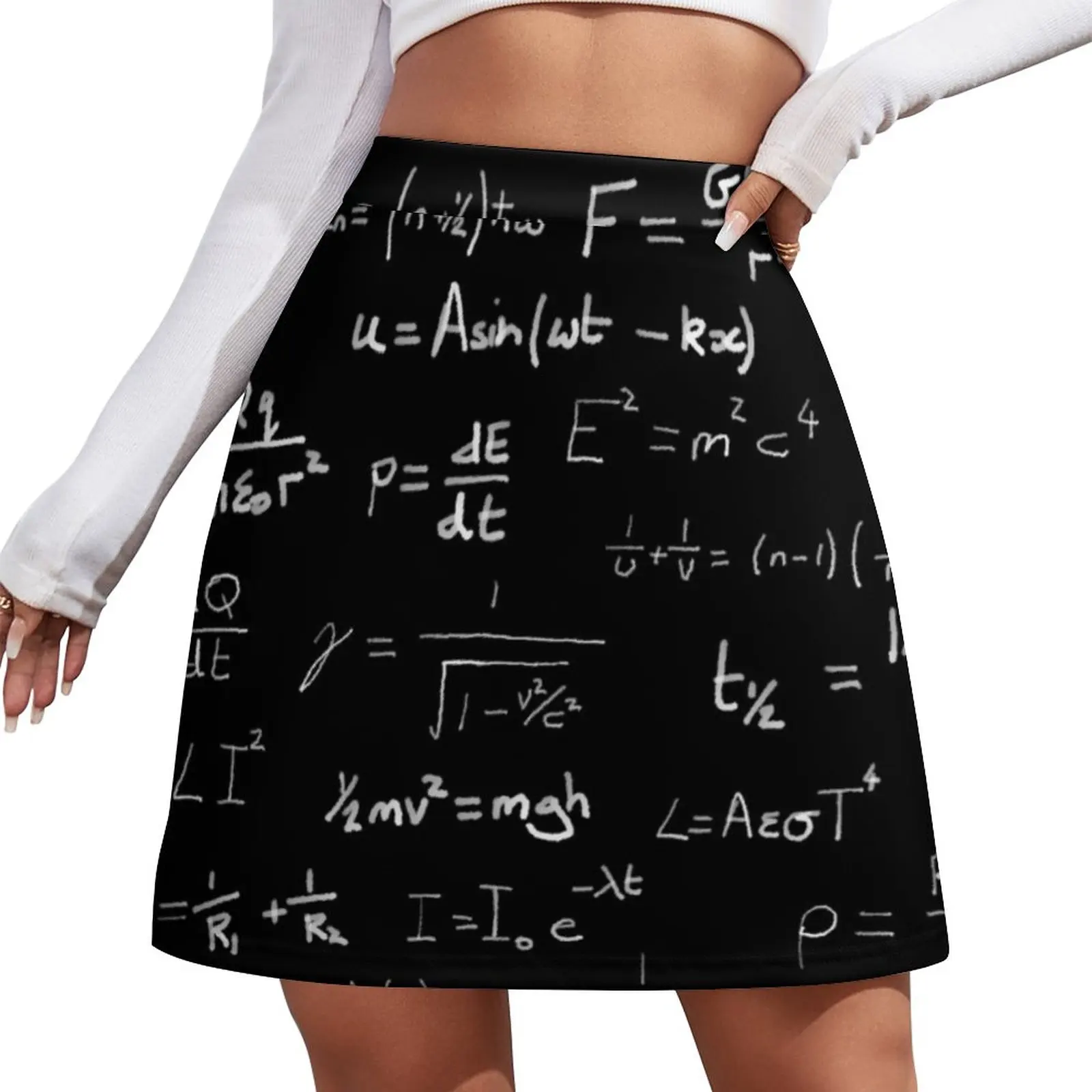Physics-handwritten-Mini-Skirt-Short-women-s-skirts-korean-ladies ...