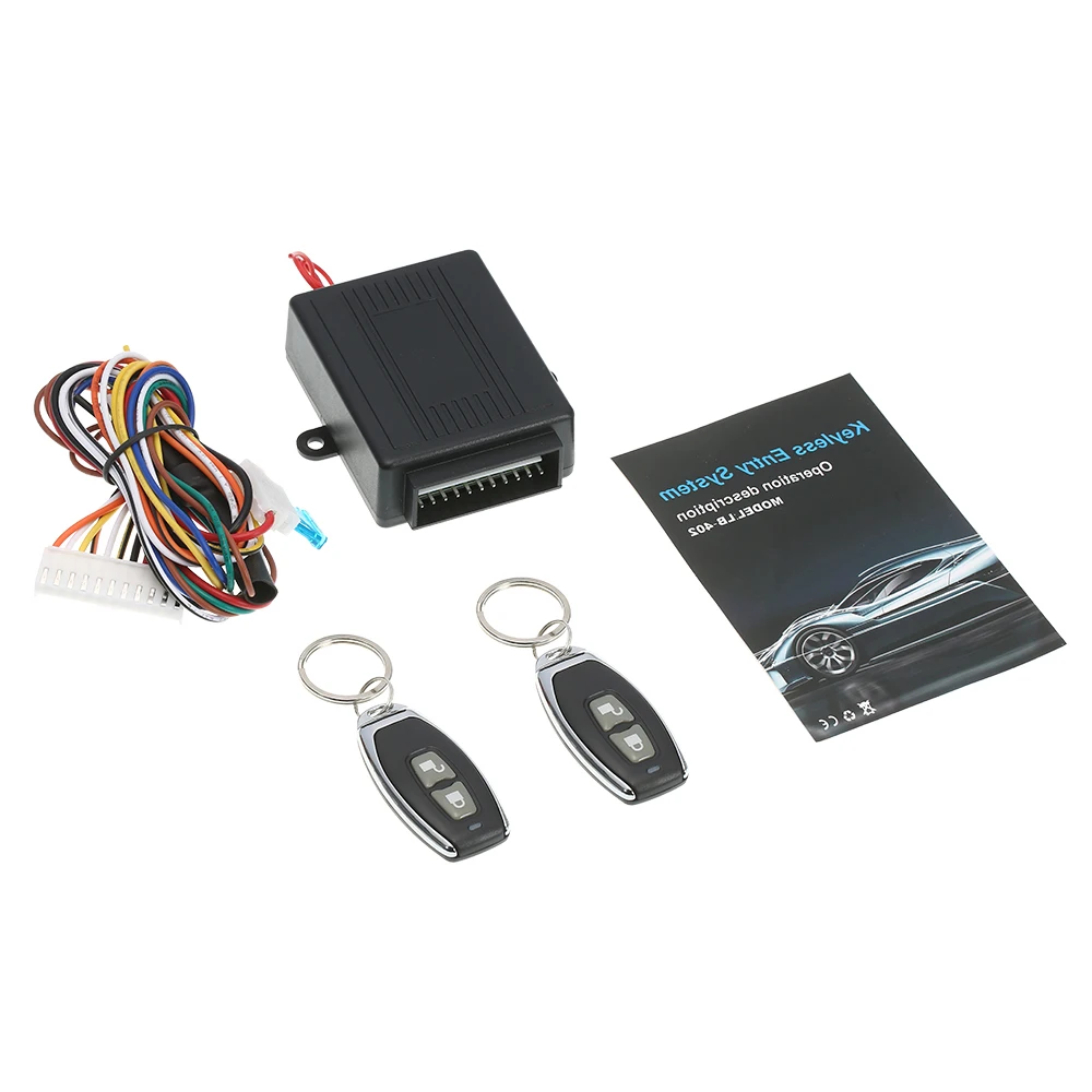 Universal-Central-Lock-Car-Door-Lock-Keyless-Entry-System-with-Remote ...
