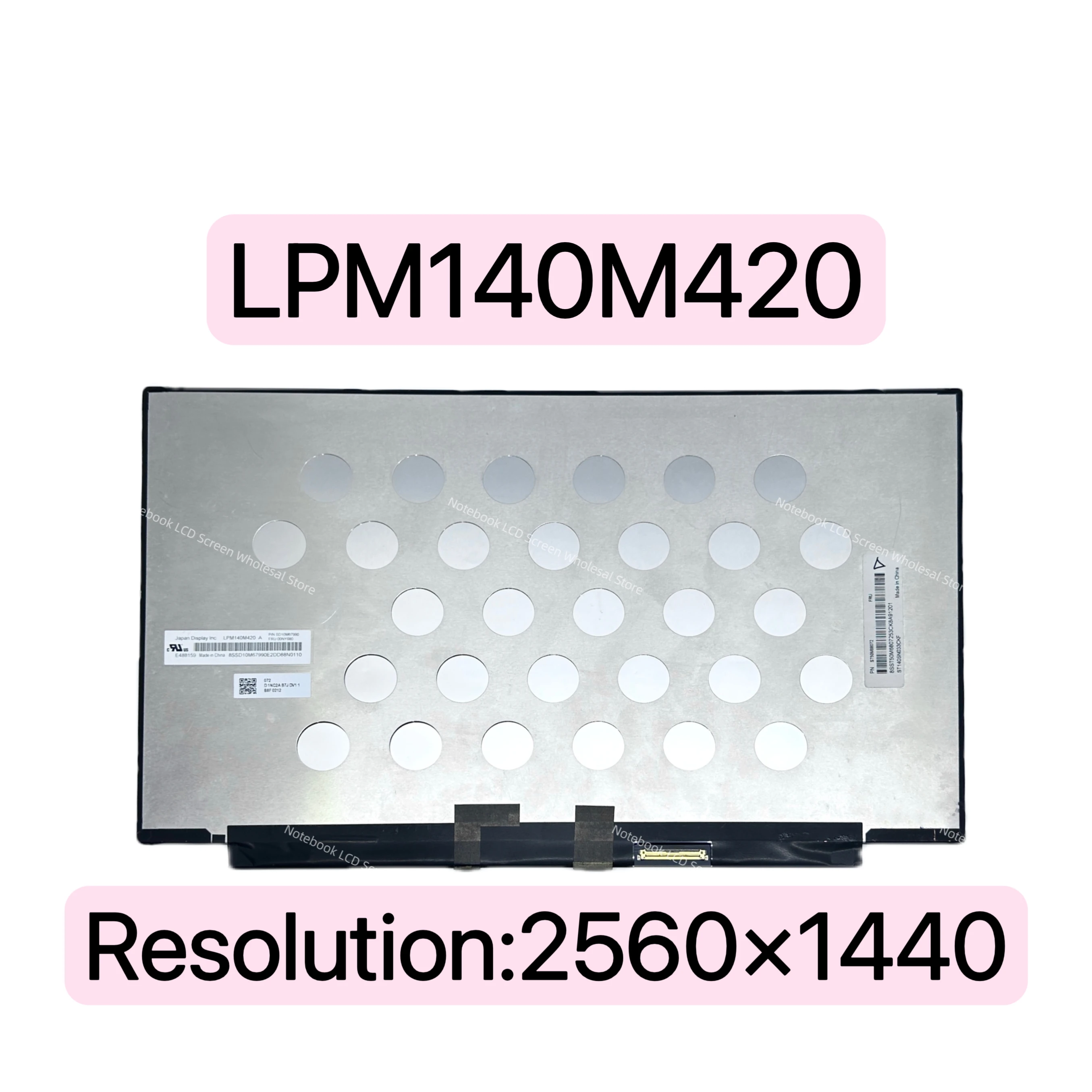 LPM140M420-B140QAN02-0-Original-Laptop-LCD-Screen-Replacement-Panel ...