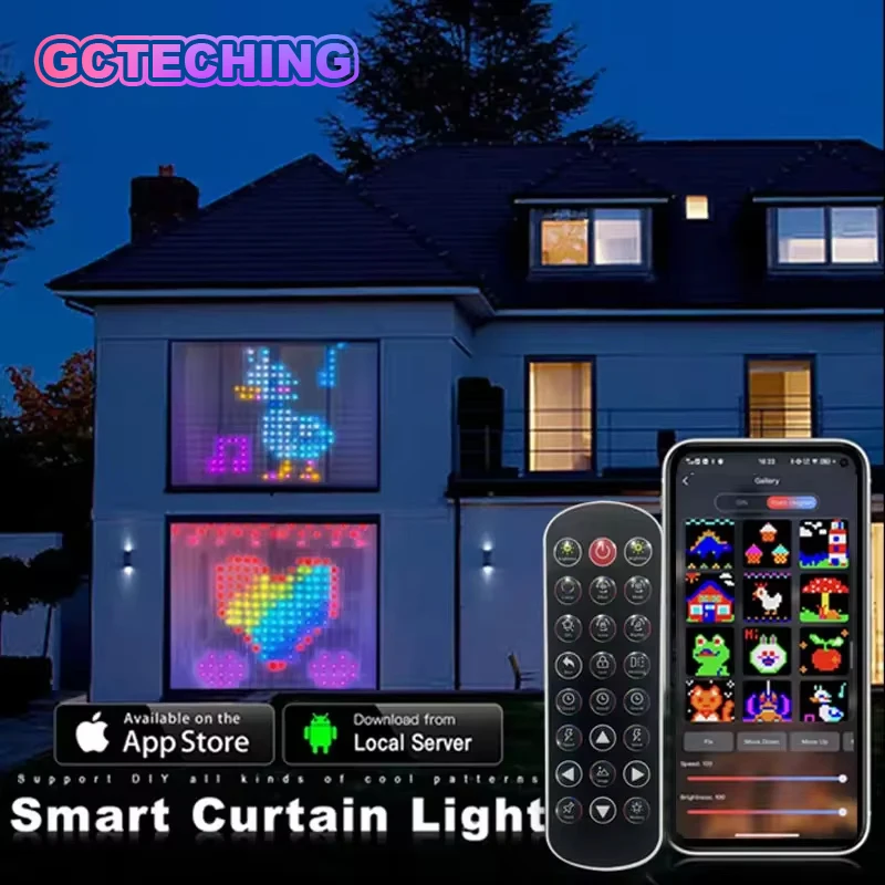 LED-Decoration-RGB-curtain-Smart-Lights-App-Controlled-String-Fairy ...