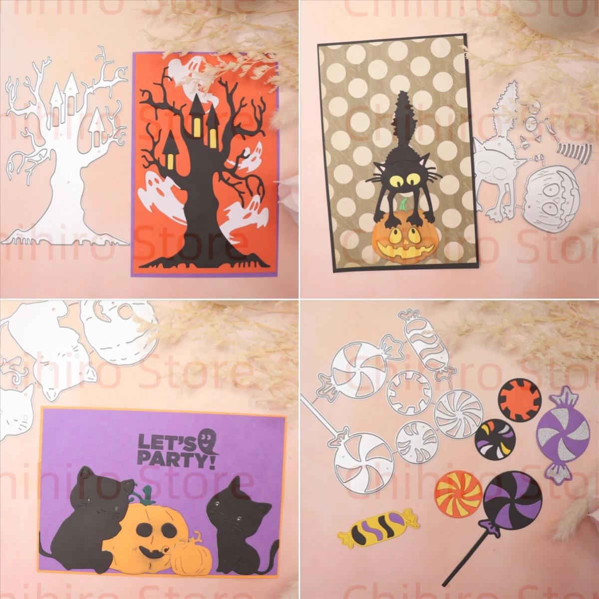 Halloween-Pumpkins-Metal-Cutting-Dies-New-for-Scrapbooking-DIY-Album ...