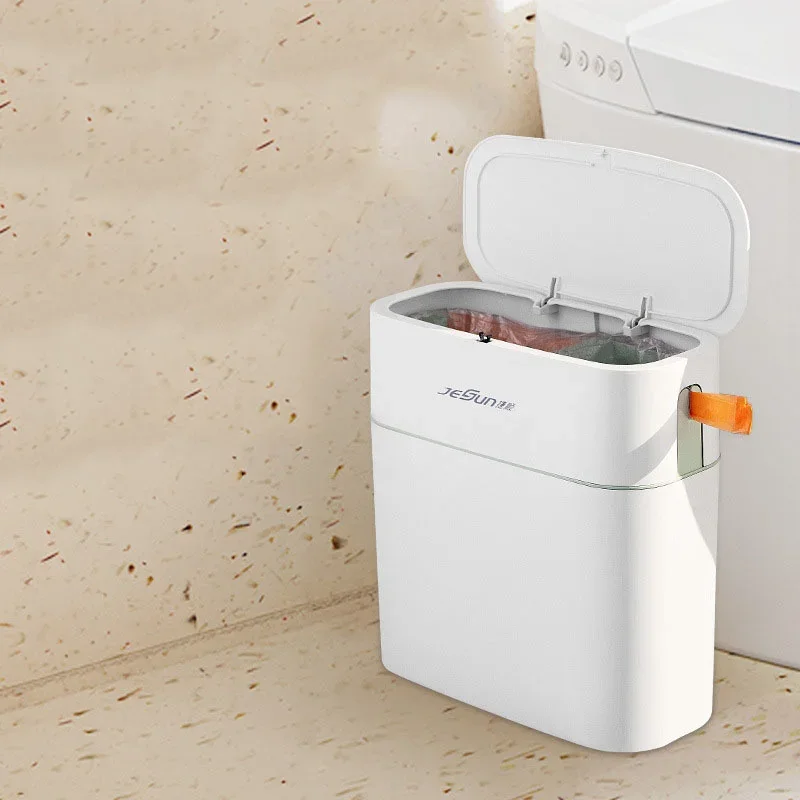 Induction-Trash-Can-with-Smart-Sensor-Automatic-Packing-Kitchen ...