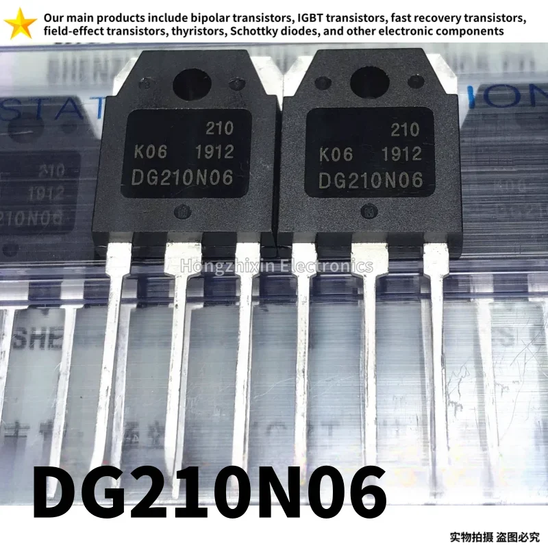 10 peças dg210n06 TO-3P ha210n06 210a 60v inversor de alta potência ...