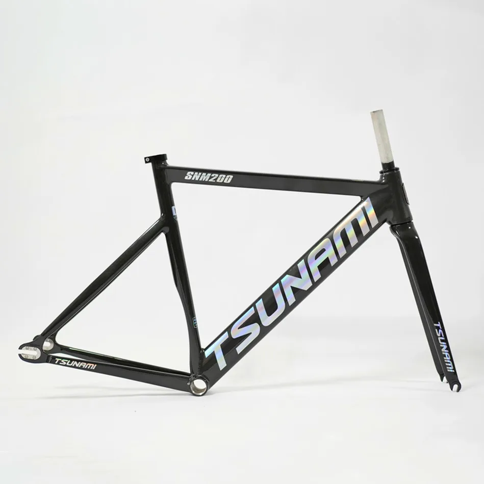 TSUNAMI-SNM200-Frameset-700C-Aluminum-Fixed-Gear-Bike-Frame-Racing ...