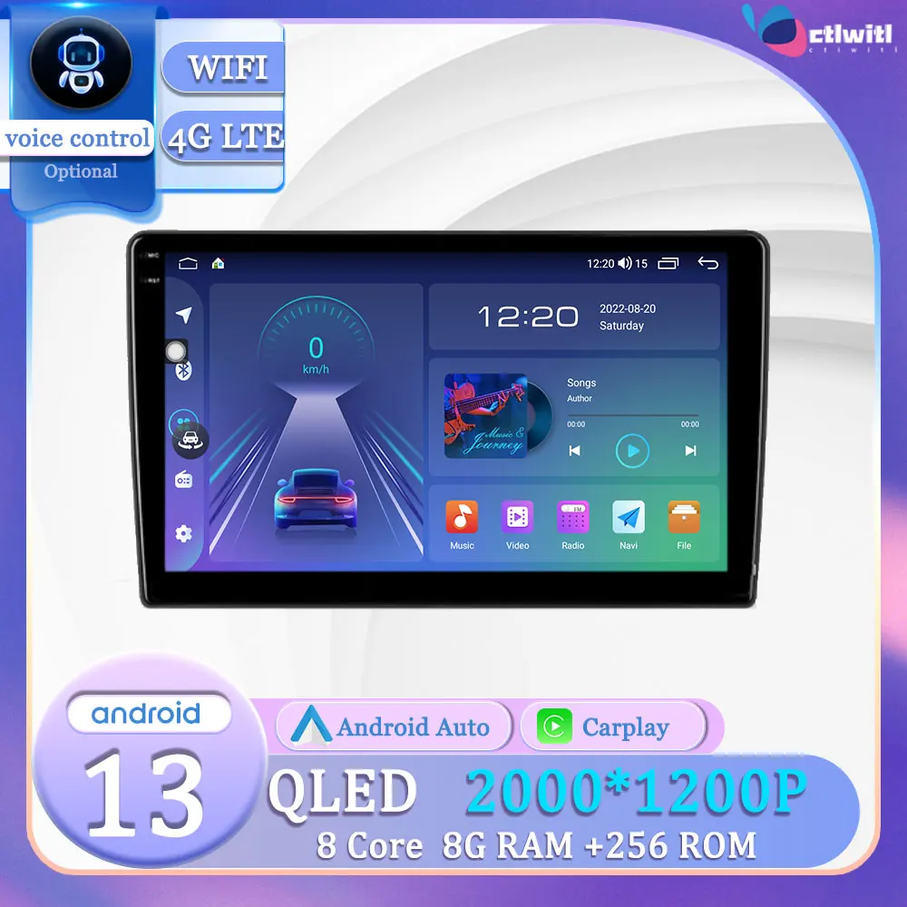 Android-13-For-Citroen-Berlingo-2-B9-2008-2019-Carplay-Monitor-Touch ...