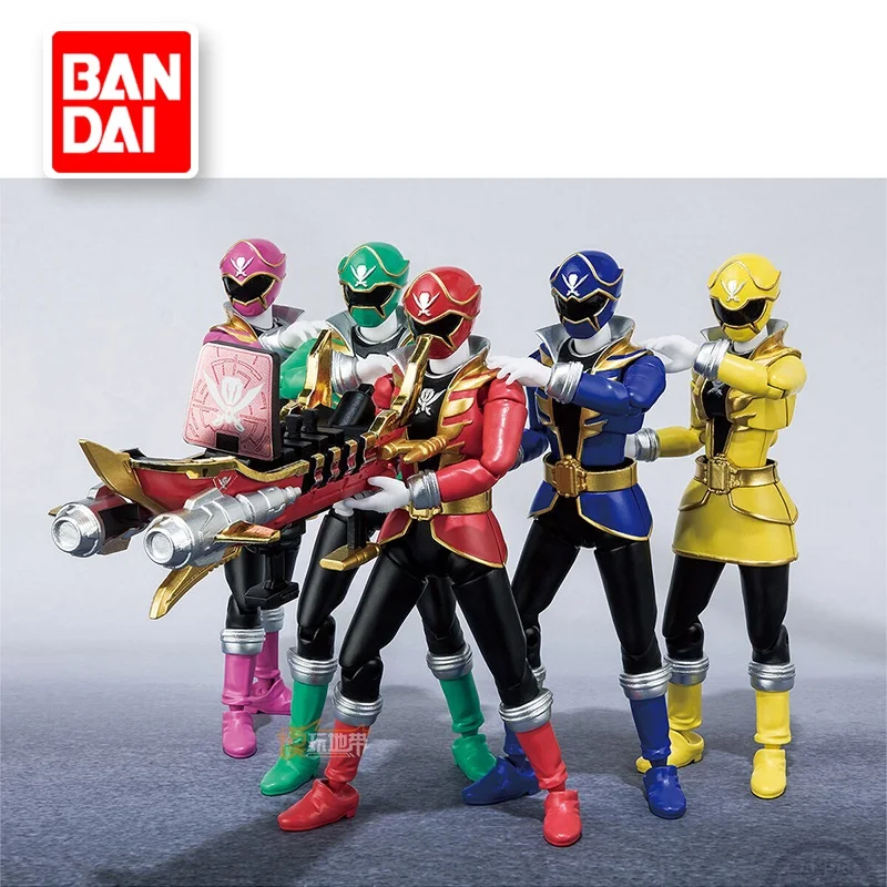 Bandai original shodo smp kaizouku sentai gokaiger power rangers ...