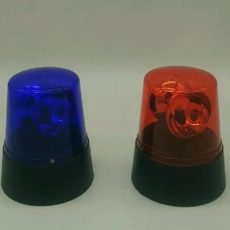 Rotating Police Lights Party
