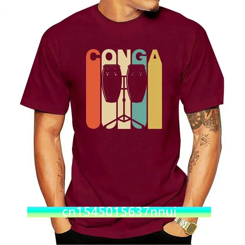 New-Printed-T-Shirt-Men-Cotton-Couple-2021-Style-Vintage-Style-Conga ...