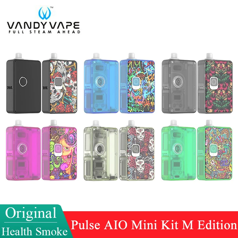 Original Vandy Vape Pulse AIO Mini Kit M Edition 80W Mod 3ml Kylin M ...