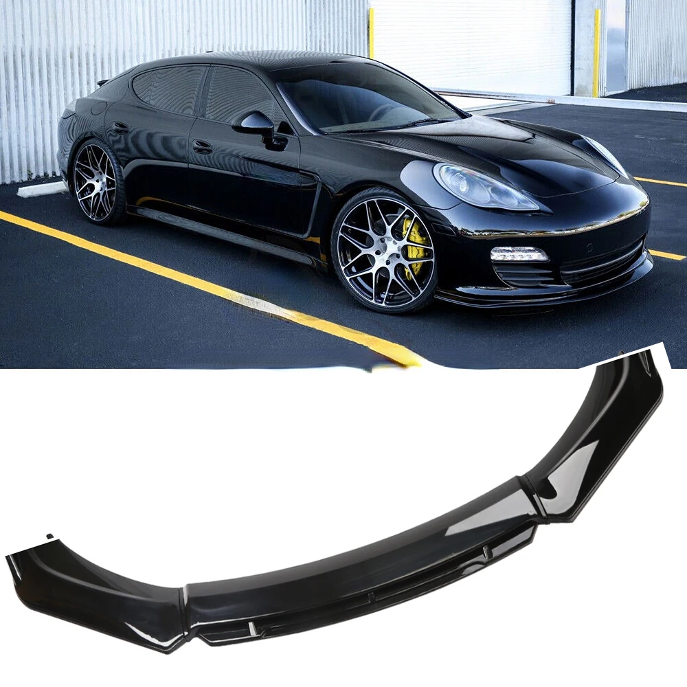 LAICY-For-Porsche-Panamera-2012-2022-Car-Front-Bumper-Lip-Chin-Spoiler ...