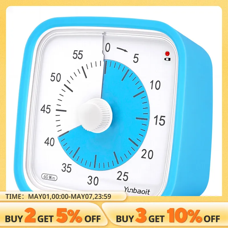 Yunbaoit-Upgraded-Visual-Timer-with-Protective-Case-60-Minute-Silent ...