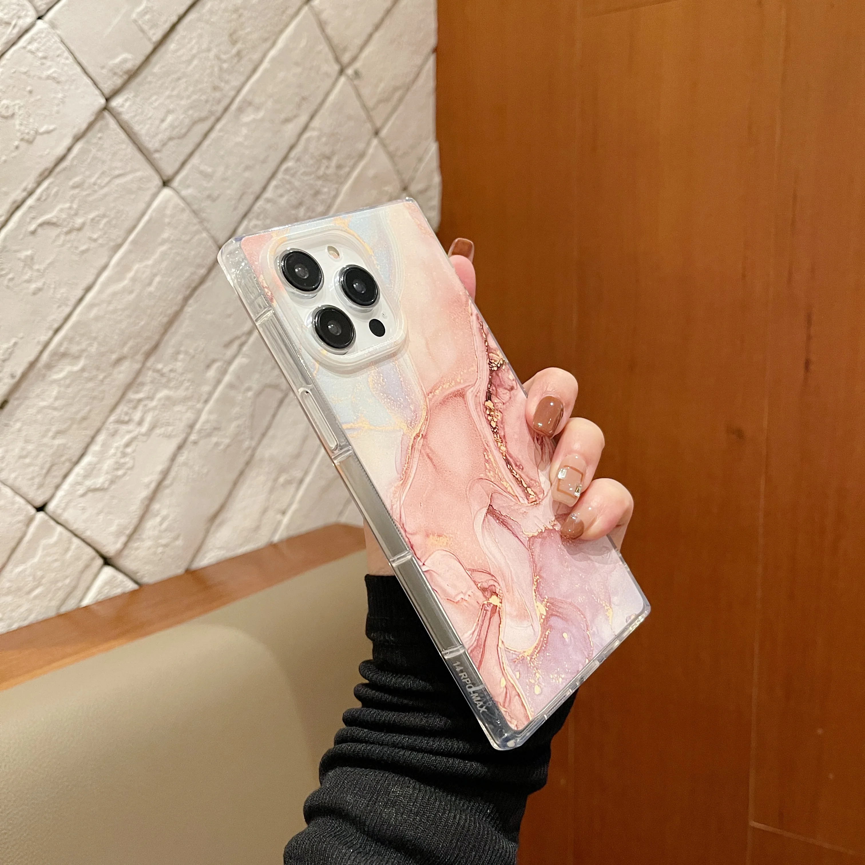 Artistic-Marble-Pattern-Phone-Case-For-iPhone-14-13-12-11-Pro-Max-Soft ...