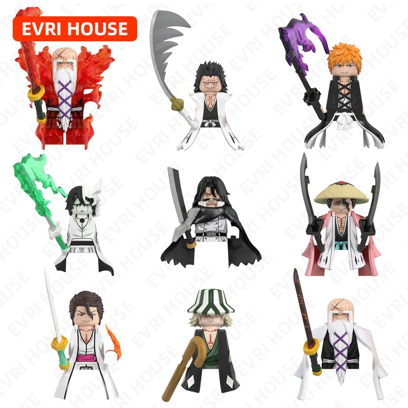 Hot-Anime-BLEACH-Mini-Action-Figures-Kurosaki-Ichigo-Yhwach-Aizen ...