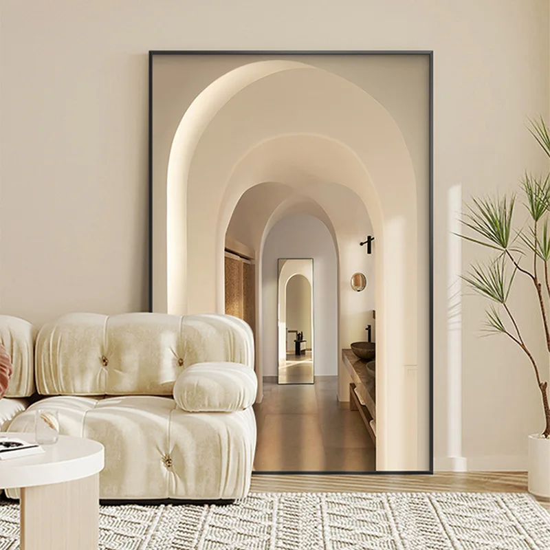 Cream Style Soft Decoration, High-end Feeling, Living Room Floor ...
