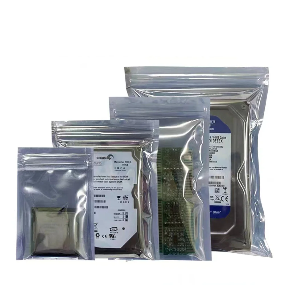 100pcs-Lot-Anti-Static-Shielding-Bag-Resealable-Ziplock-Packaging-Bag ...