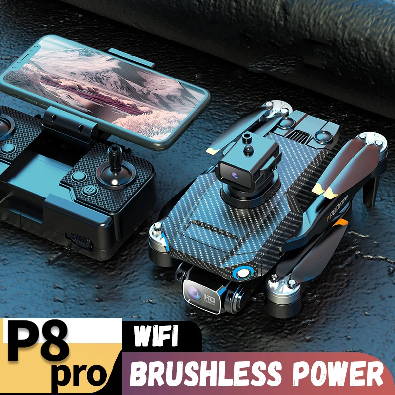 Dron P8 Pro con GPS para niños, cuadricóptero con cámara Dual 4K HD ...
