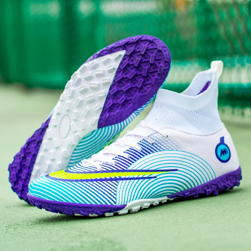 New-Design-Moda-Branco-Men-s-Sneakers-Futsal-Porfessional-Botas ...