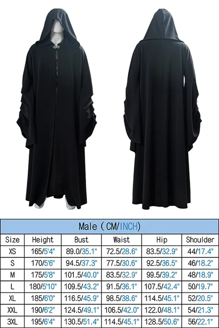 Disfraz de Darth Sidious para adulto, disfraz de Sheev, disfraz de ...