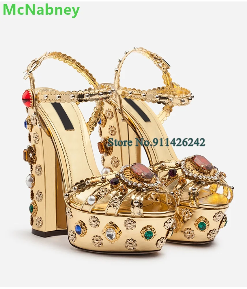 Sandalias-de-tac-n-cuadrado-con-plataforma-de-diamantes-de-imitaci-n ...