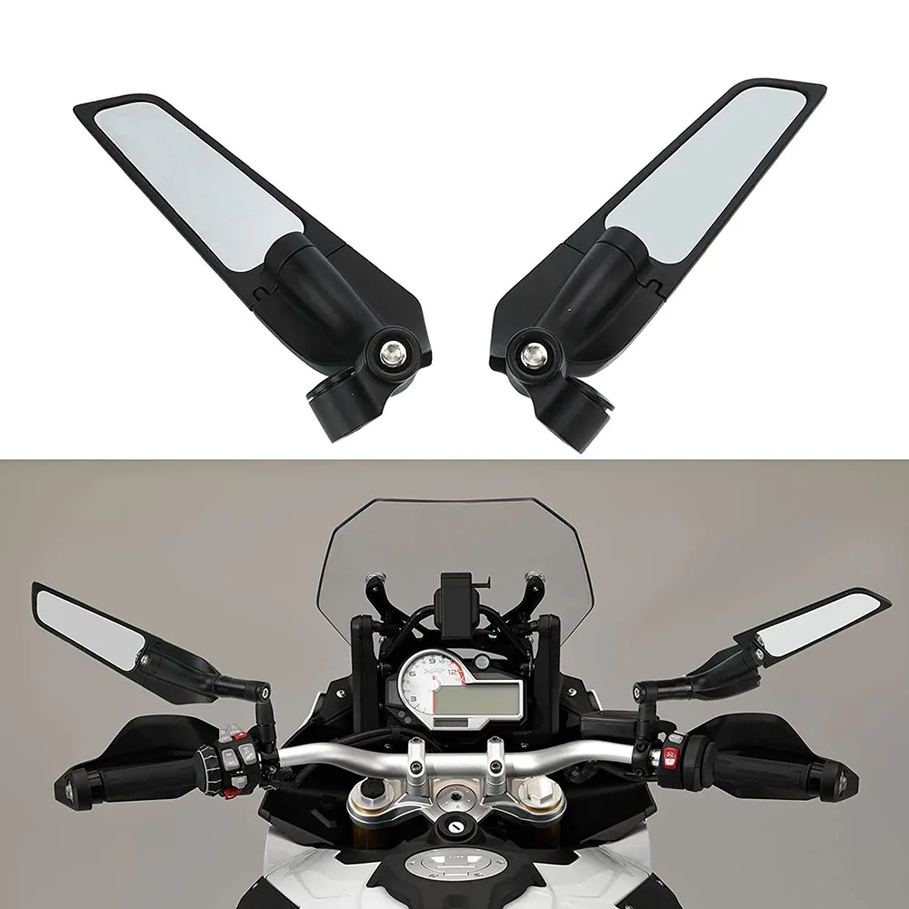 Motorbike-Rear-view-Mirror-Fixed-Wind-Wing-Modification-Large-Blade ...