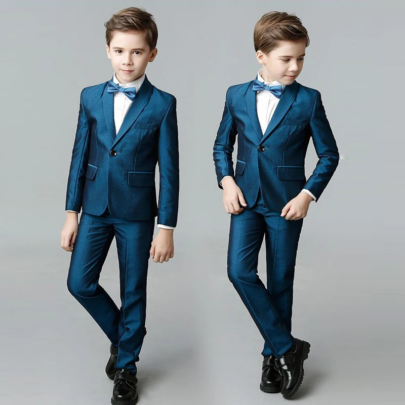 Spring-Autumn-Boys-Wedding-Party-Peformance-Costume-Handsome-Children ...