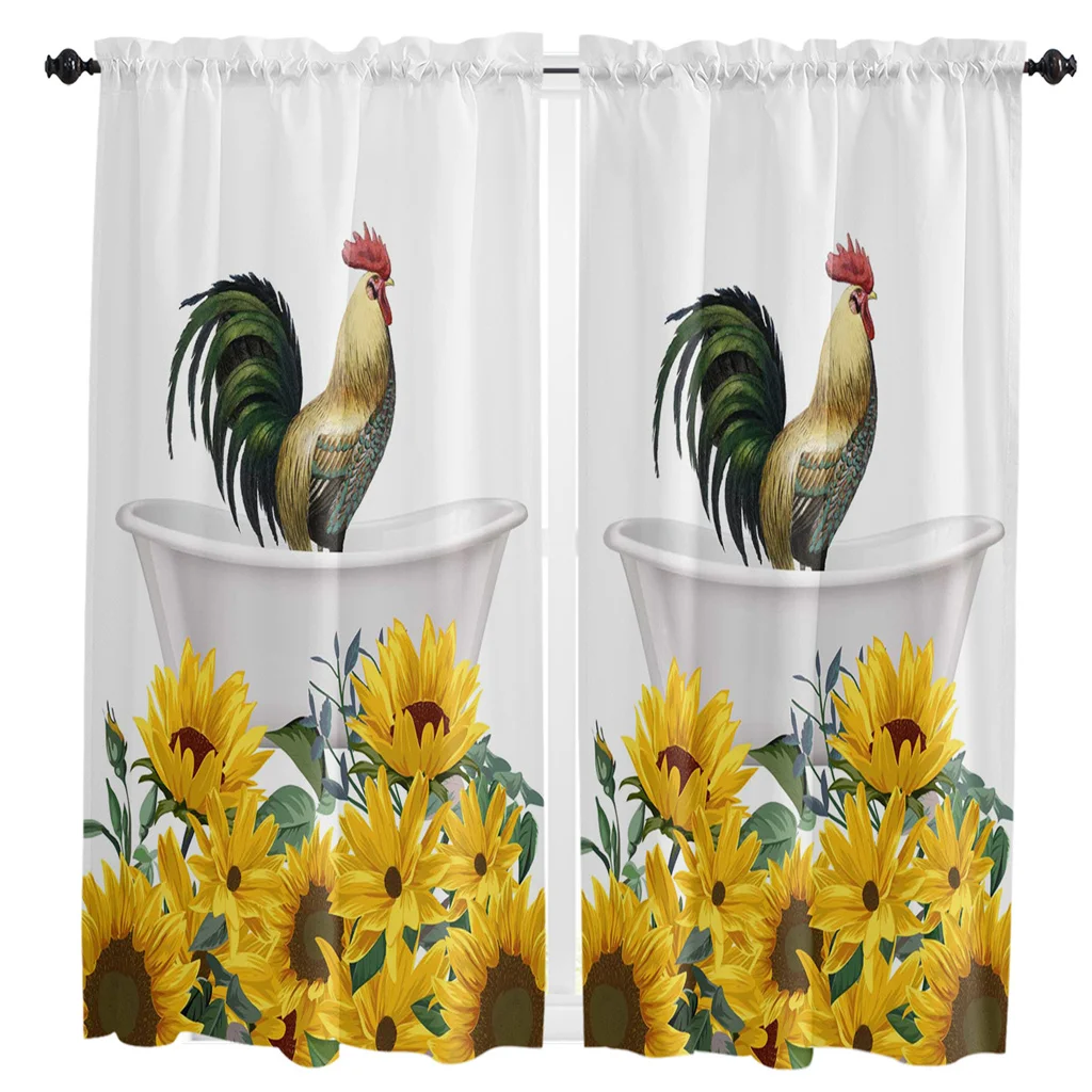 Rooster Curtains