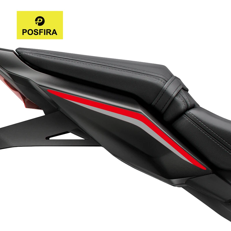 POSFIRA Motorcycle Rear Seat Stickers Vinyl Decal for Honda CB650R 2026 ...