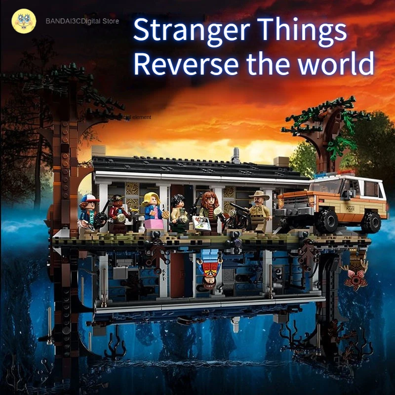 Stranger Things: El mundo inverso, Compatible con Lego, bloques de ...