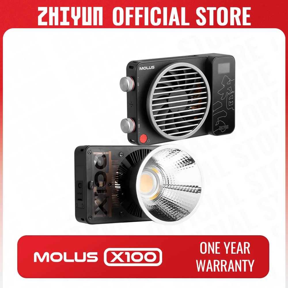 ZHIYUN-Official-MOLUS-X100-100W-COB-LED-Light-Photography-Lighting ...