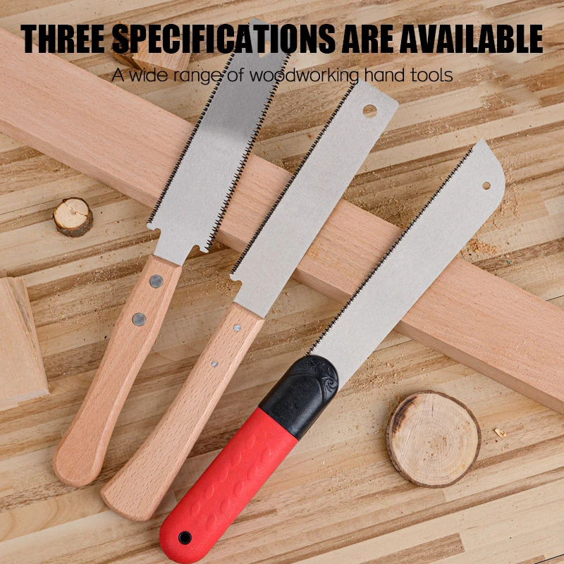 Wood-Saw-Wooden-Handle-Fine-Cut-Saw-Garden-Pruning-Flush-Cutting ...