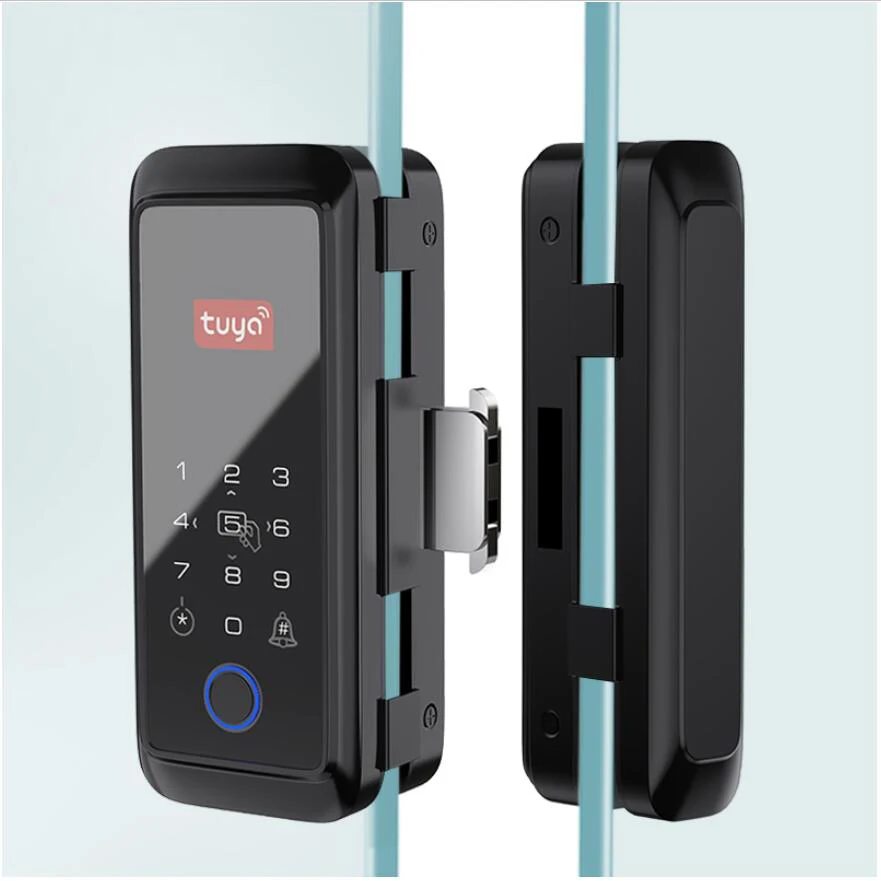 Weatherproof-Outdoor-Fingerprint-Lock-For-Glass-Door-10-12mm-Wooden ...