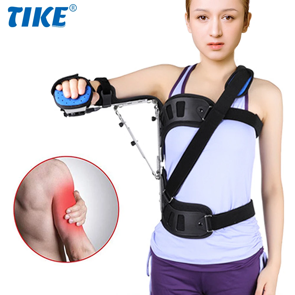 TIKE-Shoulder-Abduction-Brace-Protection-Sling-Fixed-Wrist-Elbow-Arm ...