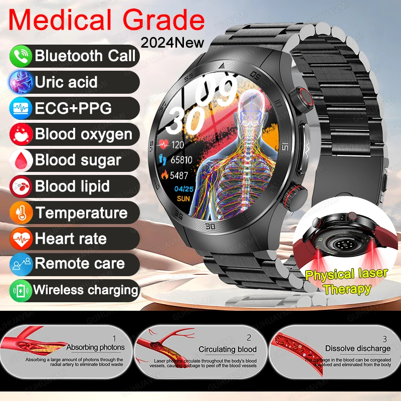 Reloj-inteligente-de-grado-m-dico-para-hombre-y-mujer-Smartwatch-con ...